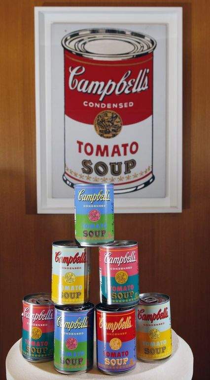 Campbell lanzará sus latas tal como las pintó Warhol - La Opinión