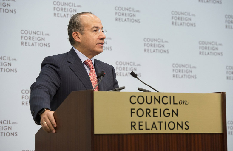 Amplia agenda de Felipe Calderón en EEUU (Fotos) - La Opinión