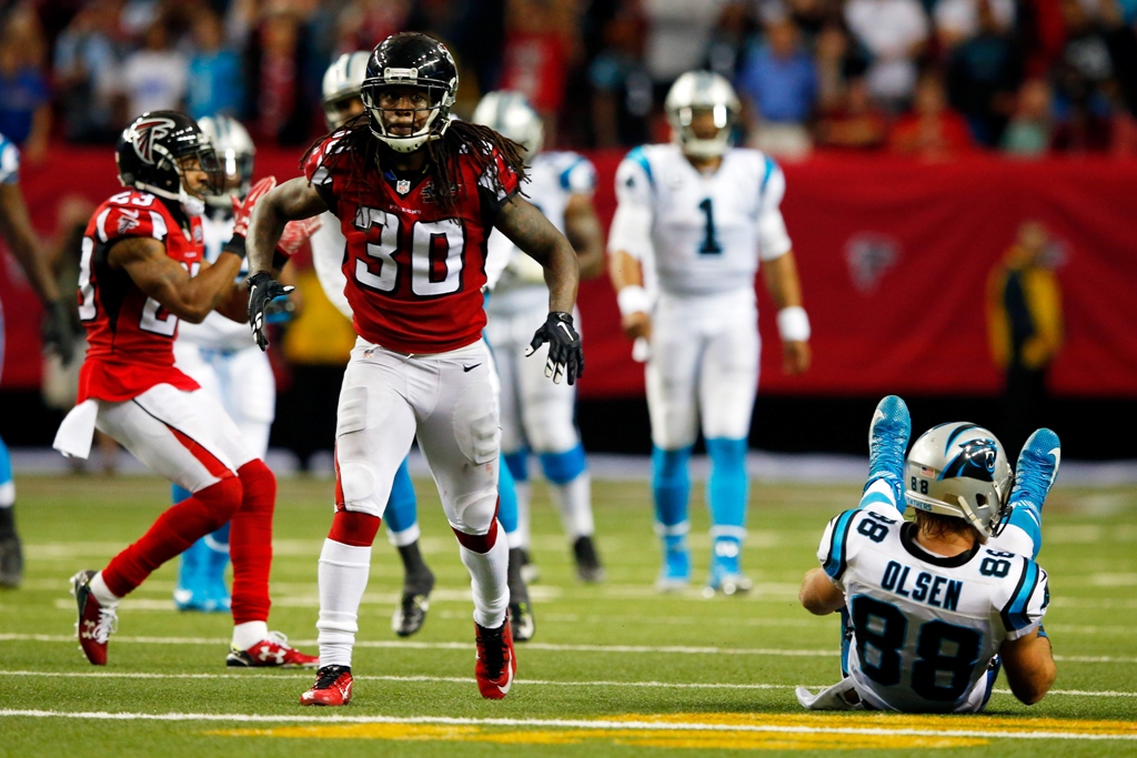 Julio Jones y los Falcons le ponen fin a la temporada invicta de los ...