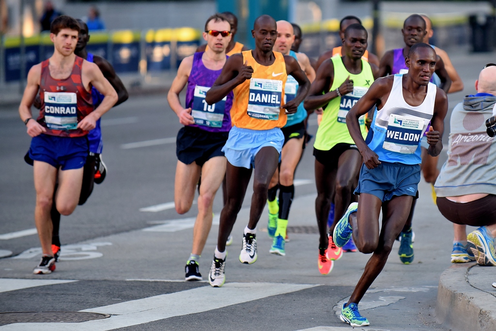¿El mayor reto del ganador del Maratón de Los Ángeles? Correr con ...