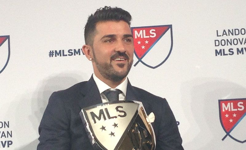 David Villa, del NYCFC, elegido mejor jugador de la temporada en la MLS ...