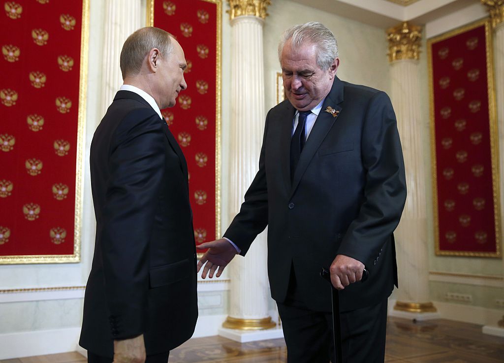 La broma entre el presidente checo y Putin que aterroriza a los ...
