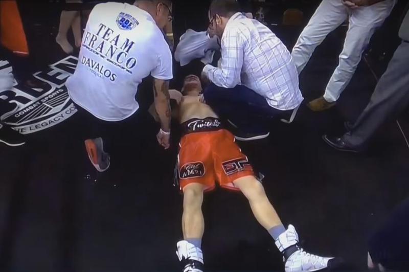 Video: Boxeador Daniel Franco está en coma después de perder una pelea ...