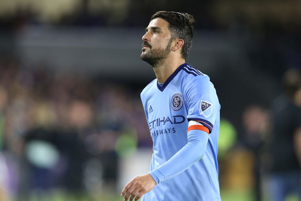 David Villa, delantero del NYC FC, es nombrado Jugador del Mes de la ...