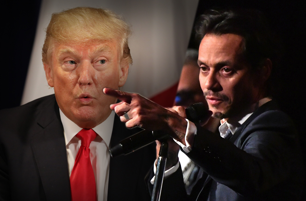Marc Anthony manda callar a Trump por hablar de la NFL y no de Puerto ...