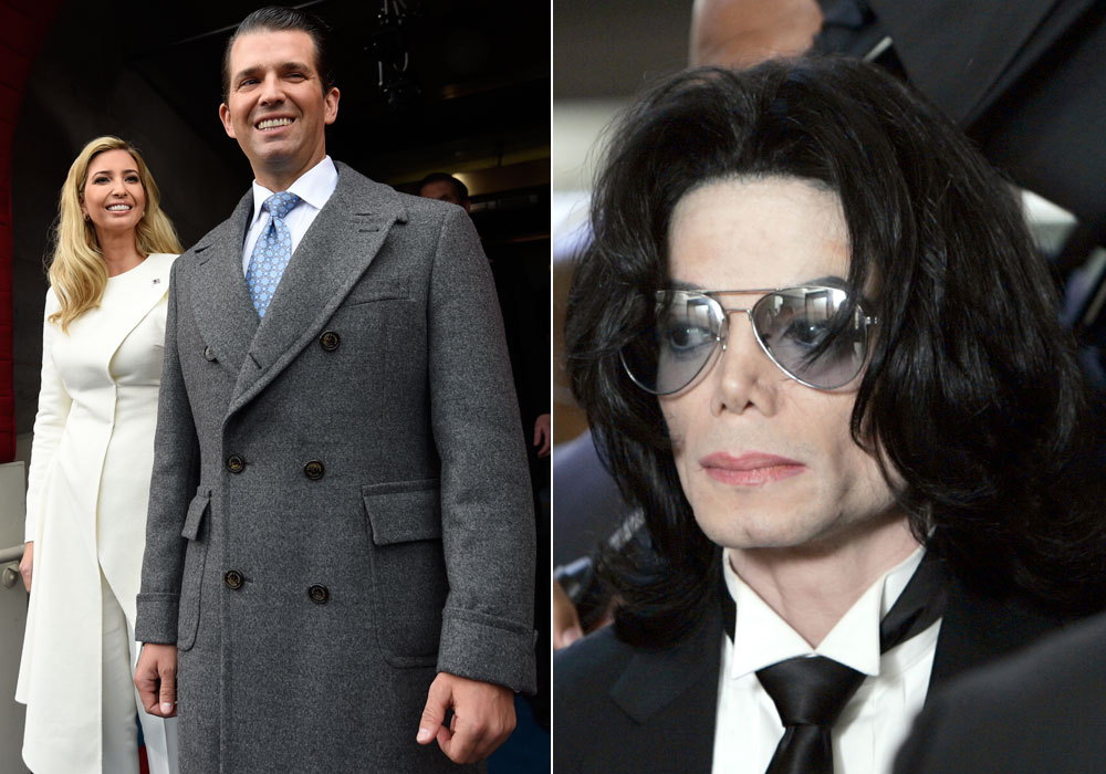 Trump dejaba a sus hijos largas horas a solas con Michael Jackson - La ...
