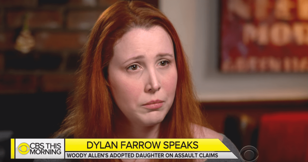 Dylan Farrow reafirma haber sido abusada por Woody Allen, cuando tenía ...