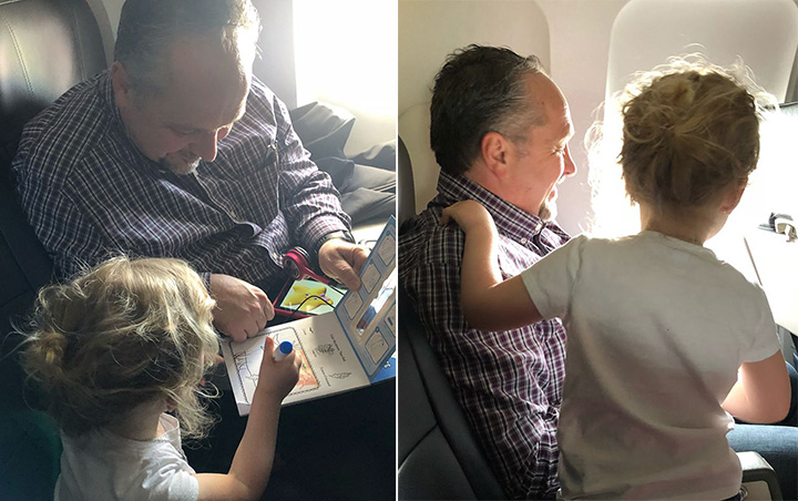 Un desconocido ayuda a una mujer que viajaba sola con dos niños - La ...