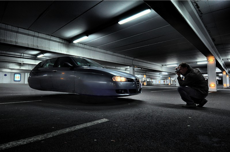 Mira estas sensacionales imágenes de ‘autos voladores’ - La Opinión