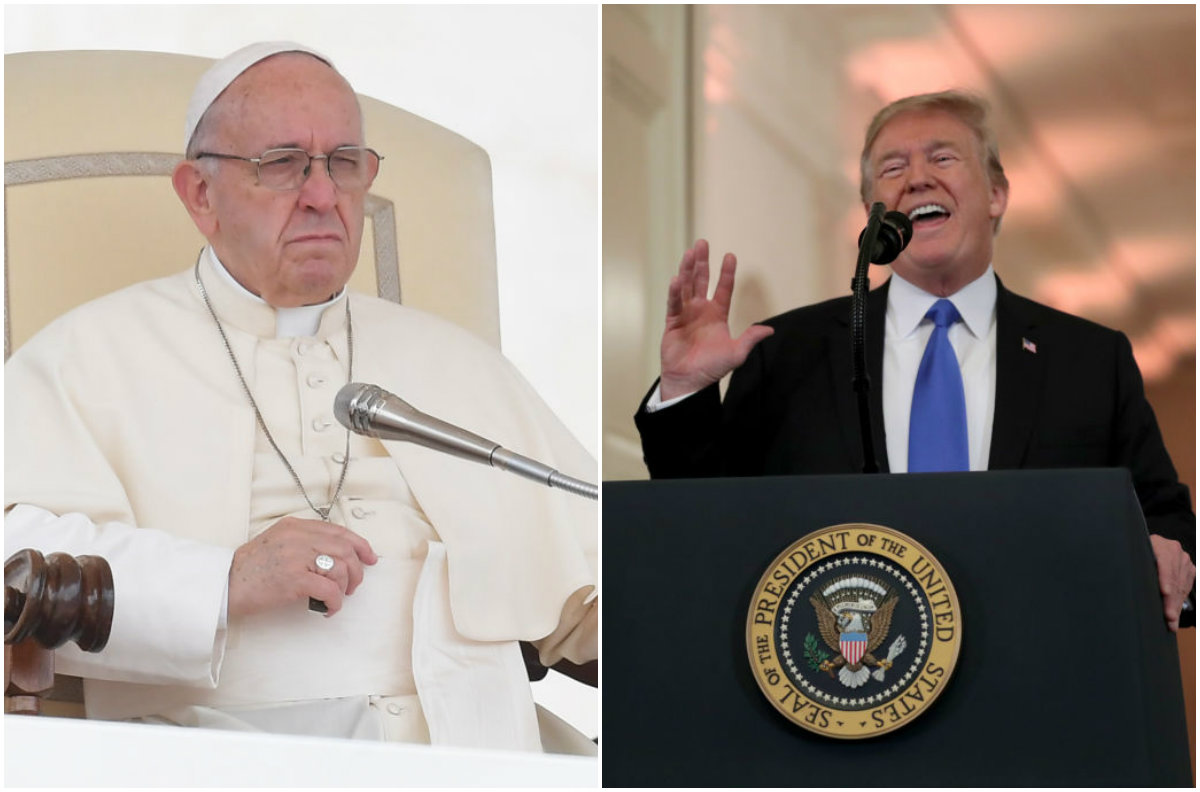 ¿En qué superó Donald Trump al papa Francisco? - La Opinión