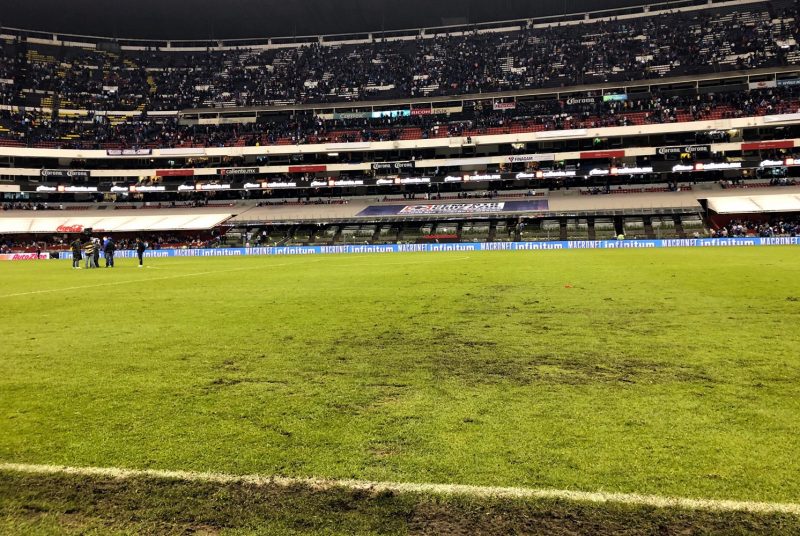 Mejora la cancha del estadio Azteca pero sigue sin estar lista: Turf se ...
