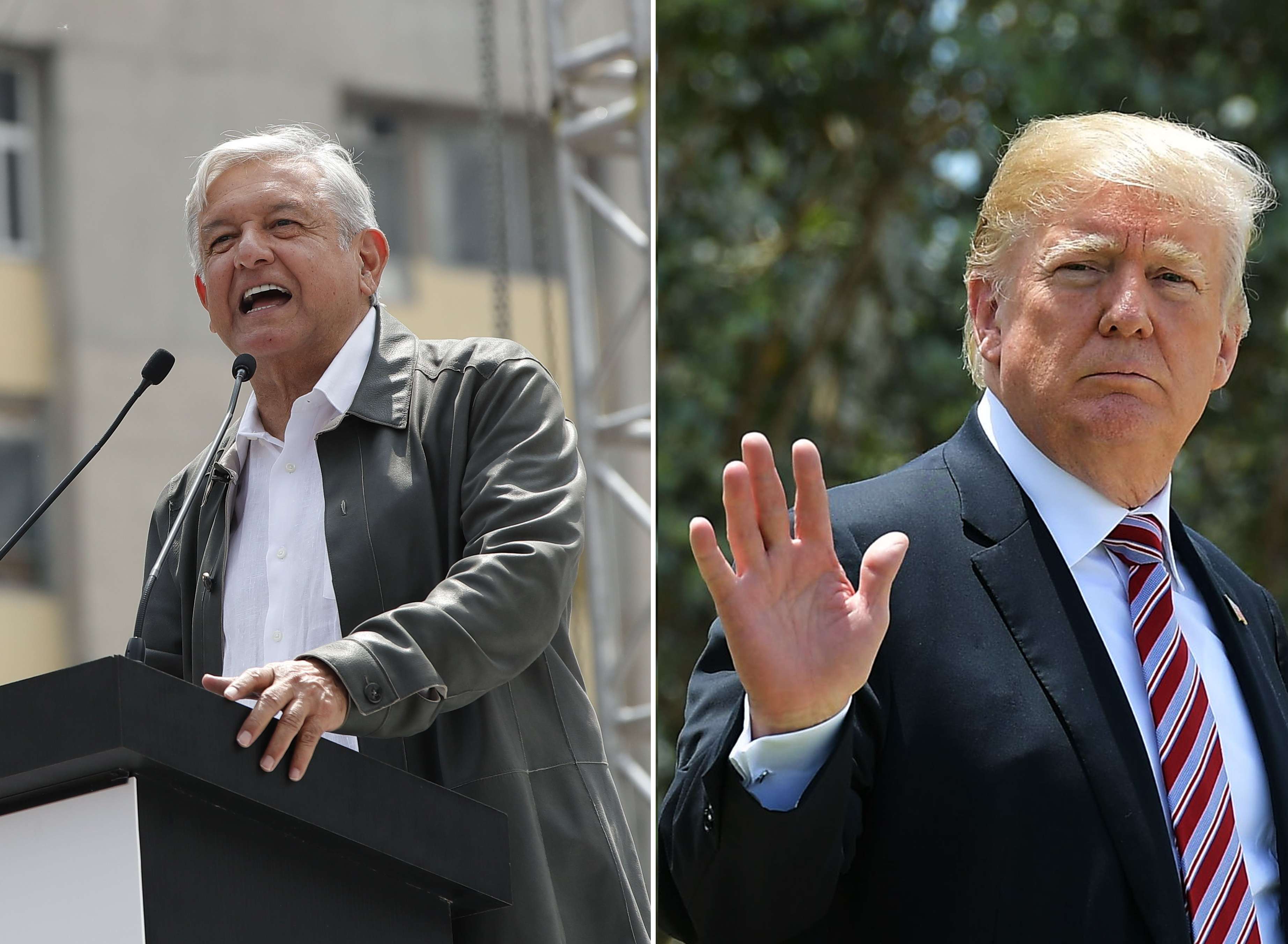 Trump habla por teléfono con AMLO tras nuevo TLCAN o USMCA | La Opinión