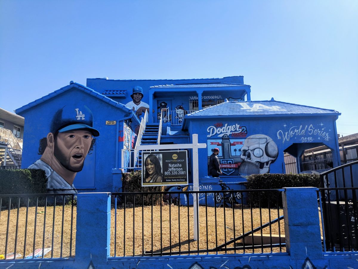 Fiebre azul por los Dodgers, ¿en qué parte de LA está esta casa? - La ...