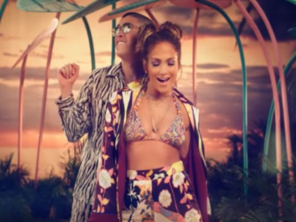 Jennifer López Y Bad Bunny Se Lucen En El Estreno De Su Video “te Gusté