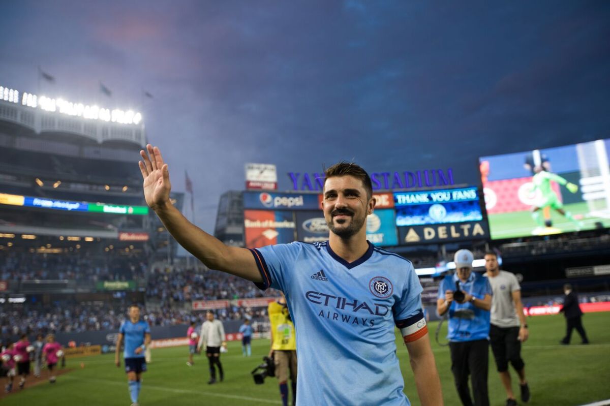 David Villa le dice adiós al NYCFC y le rinde homenaje al equipo de la ...