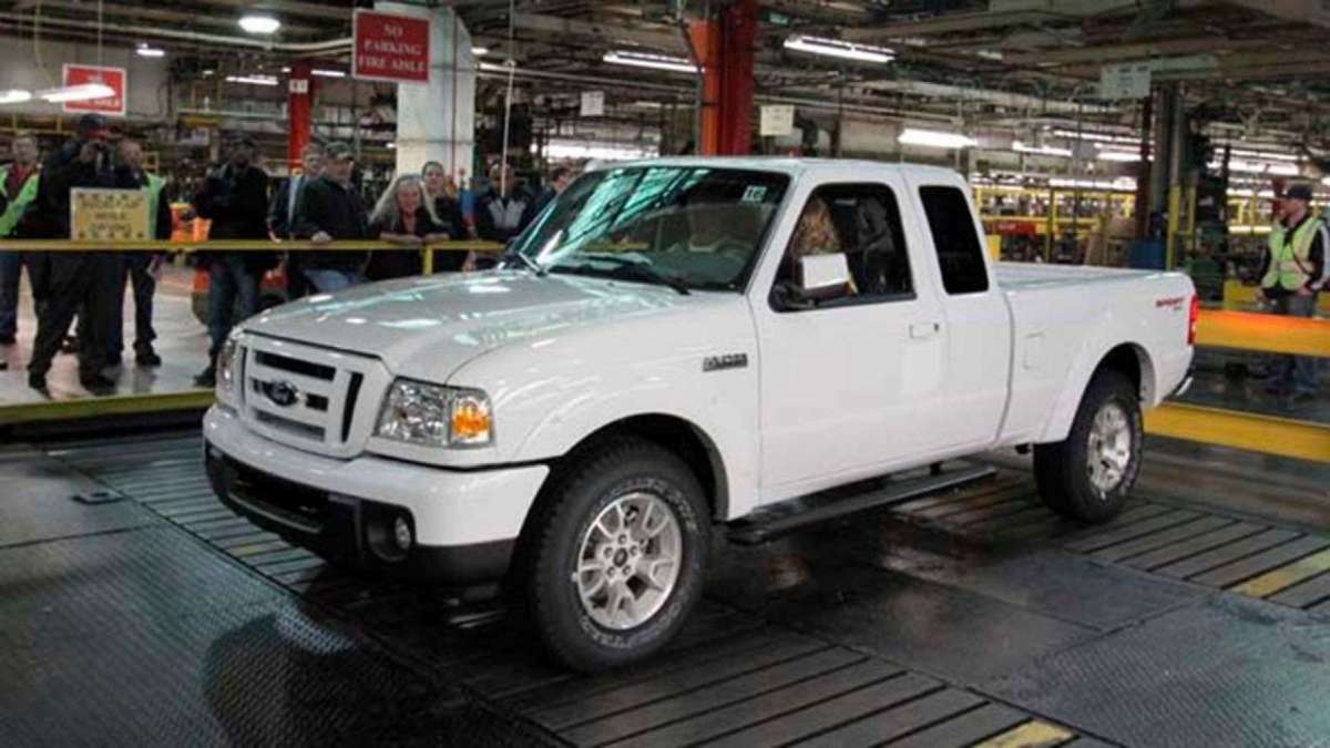 La última Ford Ranger original en ser fabricada fue destruida - La Opinión
