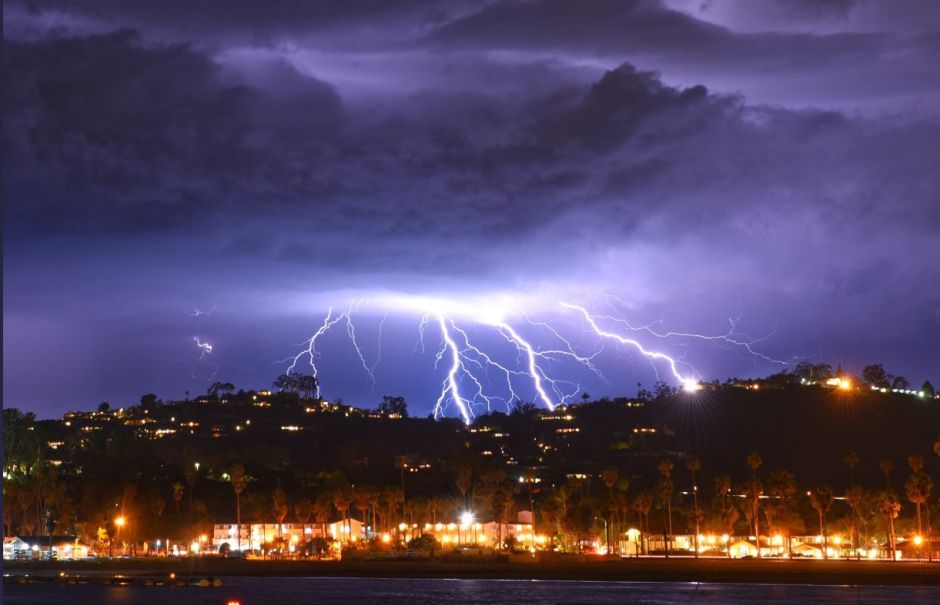 Tormenta eléctrica causó 1.500 rayos en 5 minutos en el sur de ...