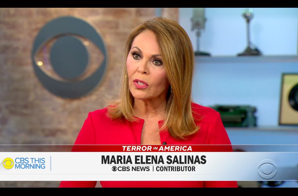 Video: Así fue el debut de María Elena Salinas en CBS tras dejar ...
