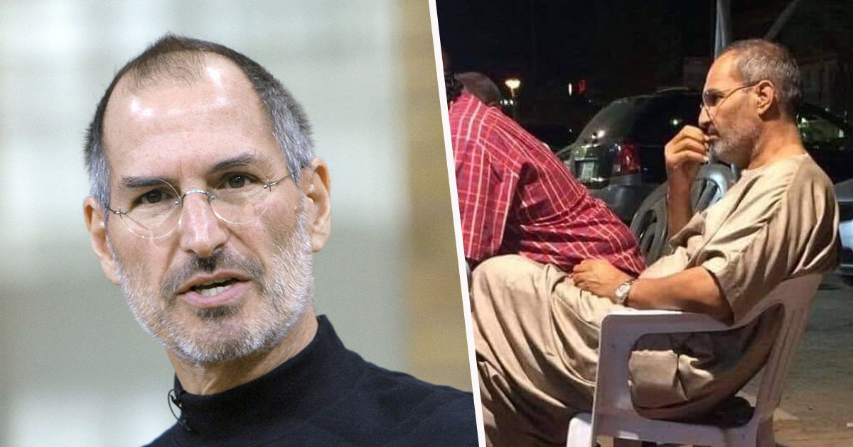 Por esta foto dicen que Steve Jobs, el fundador de Apple, está vivo y ...