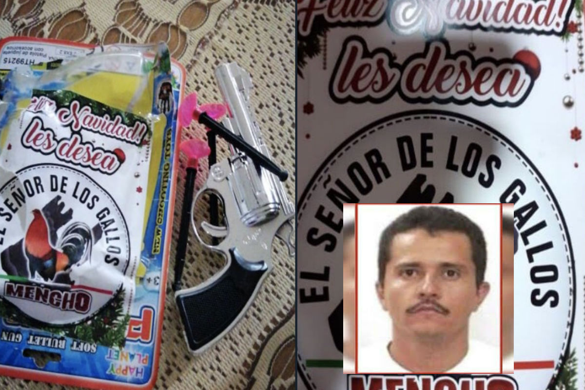FOTOS: Así son las pistolas de juguete que el Mencho regaló por Navidad ...