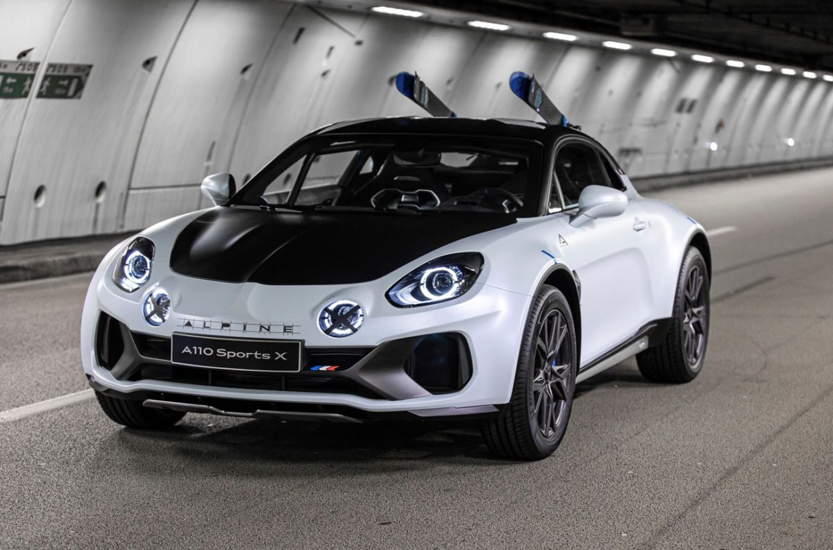 Alpine A100 SportsX: de berlinetta a crossover aventurero - La Opinión