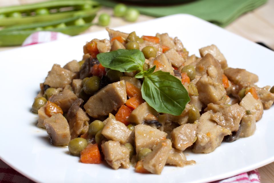 El seitán, o “carne vegetal”, y los beneficios de este preparado a base ...
