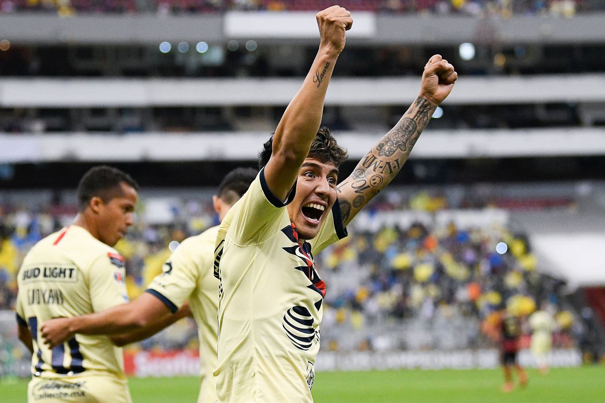 ¡Qué golazo! Así fue como Leo Suárez abrió el marcador en el América vs ...