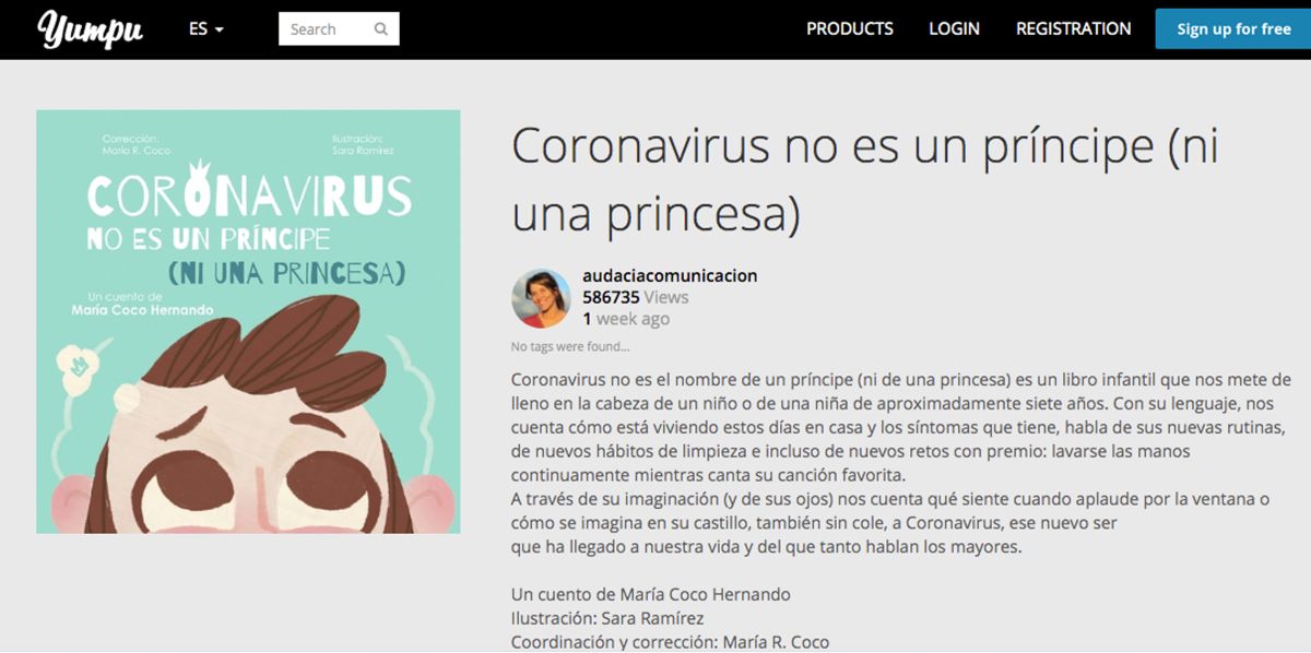 Conoce el cuento para niños que explica todo sobre el coronavirus - La ...
