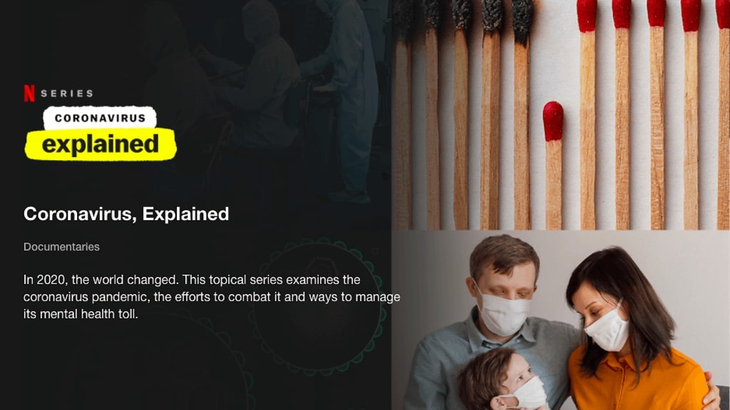 ‘Coronavirus, Explained’: La nueva mini serie de Netflix que ayudará a ...