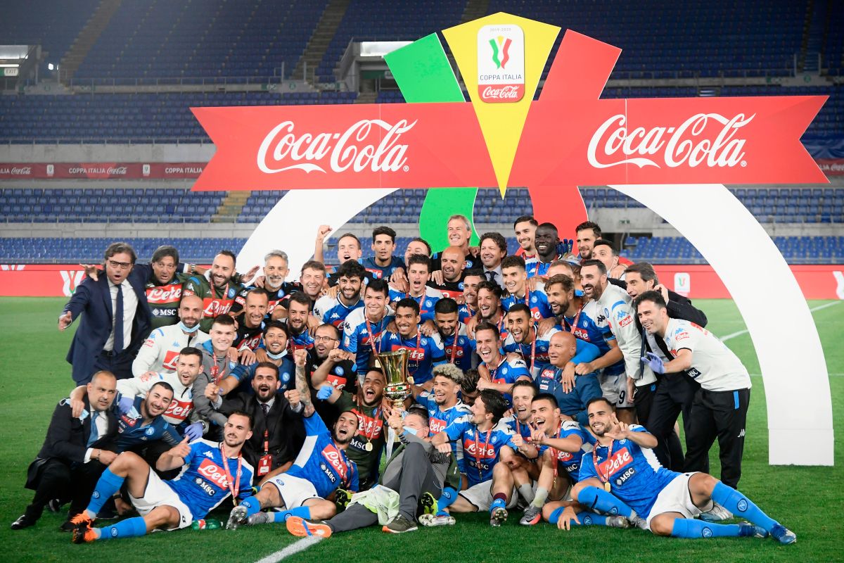 ¡Napoli campeón de Copa! David Ospina y “Chucky” Lozano ganan su primer ...