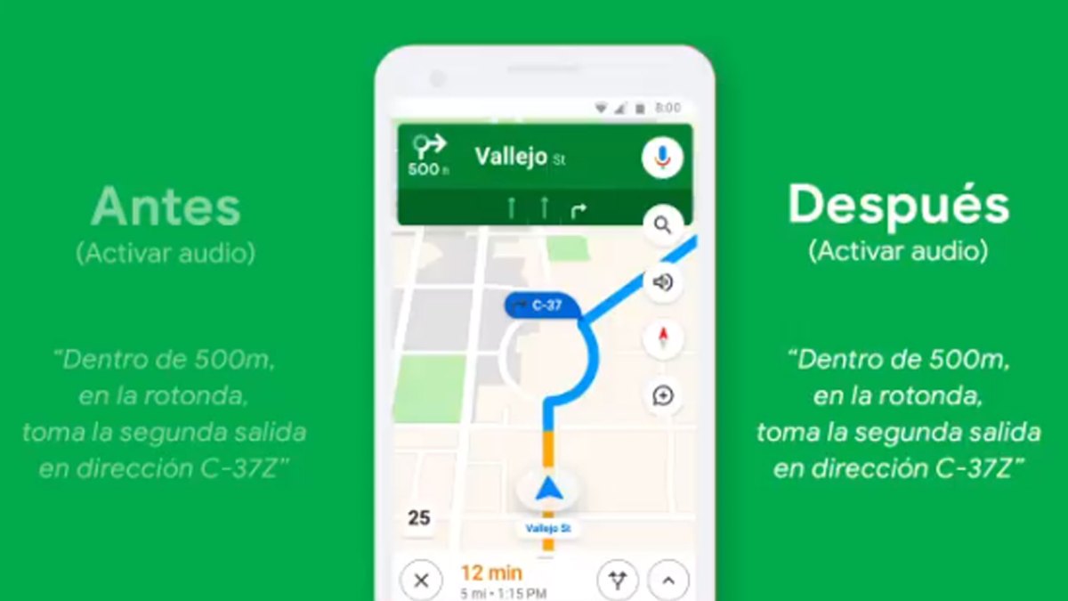 Google Maps tienen nueva voz en español, y ya la puedes escuchar - La ...