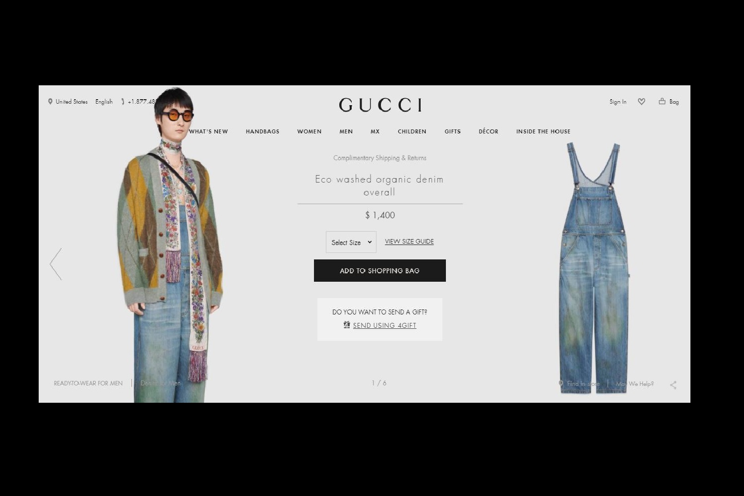 FOTO: Gucci vende un overol desgastado y manchado en $1,400 dólares ...