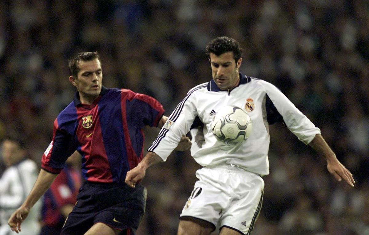 Luis Figo reveló por qué salió del Barcelona para llegar al Real Madrid ...