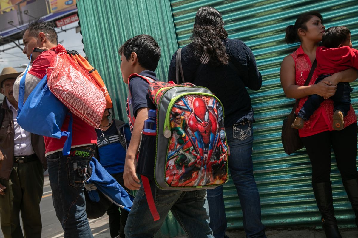 Niños inmigrantes de otros países han sido enviados a México por ...