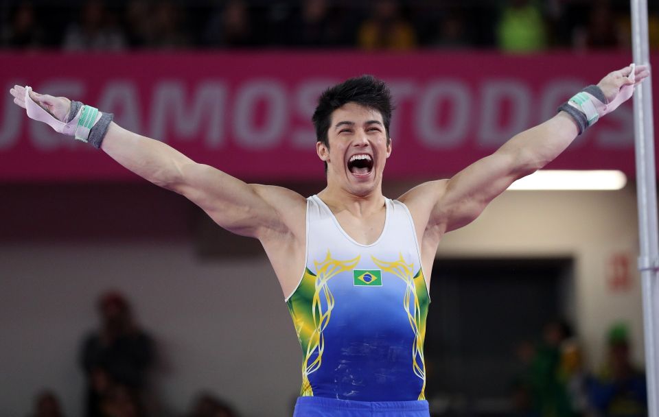 Arthur Nory, gimnasta y medallista olímpico brasileño, recupera 33 ...