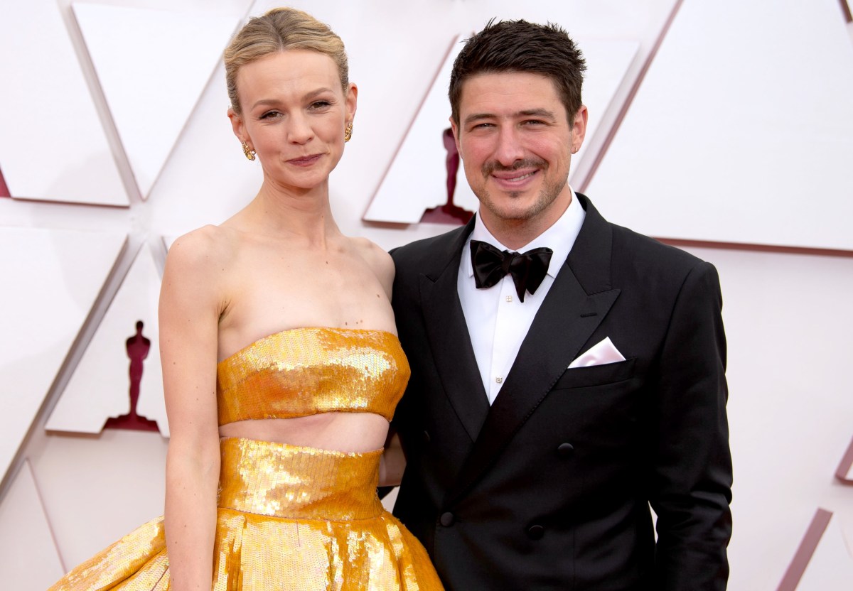 El marido de Carey Mulligan robó un recuerdo de su paso por la entrega ...