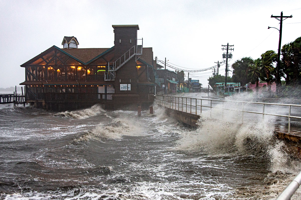 Tormenta tropical Elsa toca tierra en el noroeste de Florida con ...