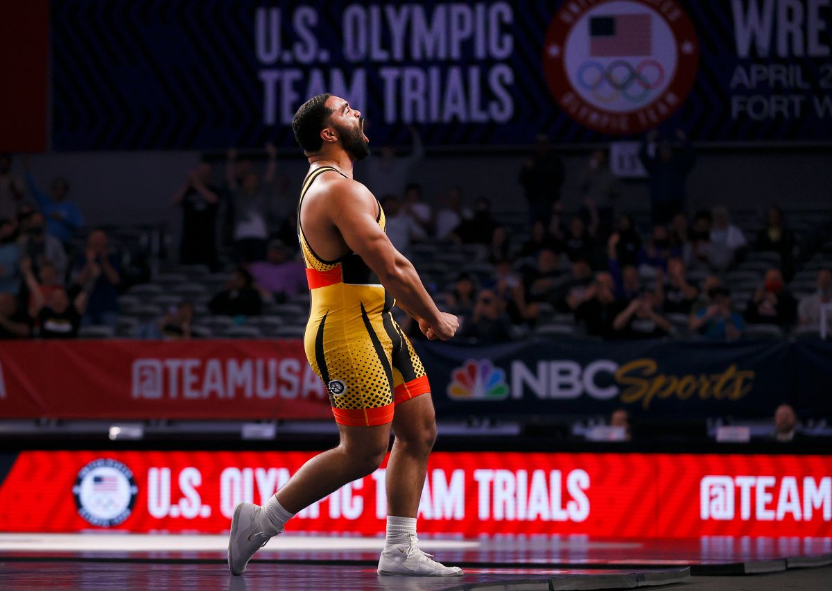 Gable Steveson, el medallista de oro en lucha olímpica que firmó un ...