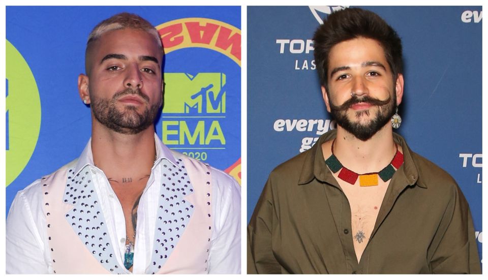 Maluma comparte una foto que lo muestra junto a su amigo Camilo, antes ...