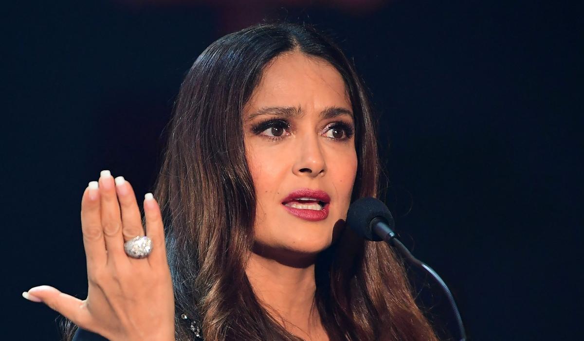 Salma Hayek Engagement Ring
