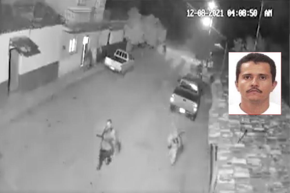 Video: Momento exacto de ataque del CJNG con drones explosivos a la ...