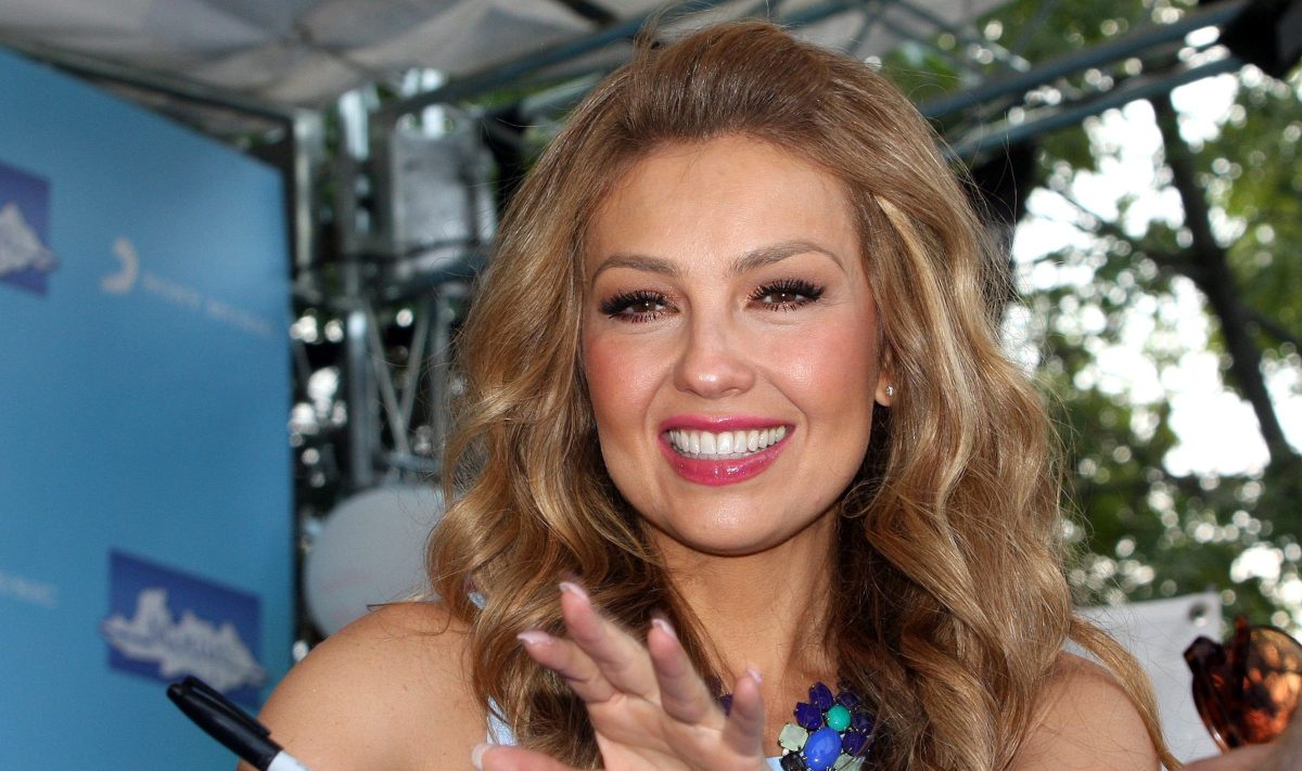 VIDEO: Thalia se "remodela" el rostro y comparte el resultado del ...