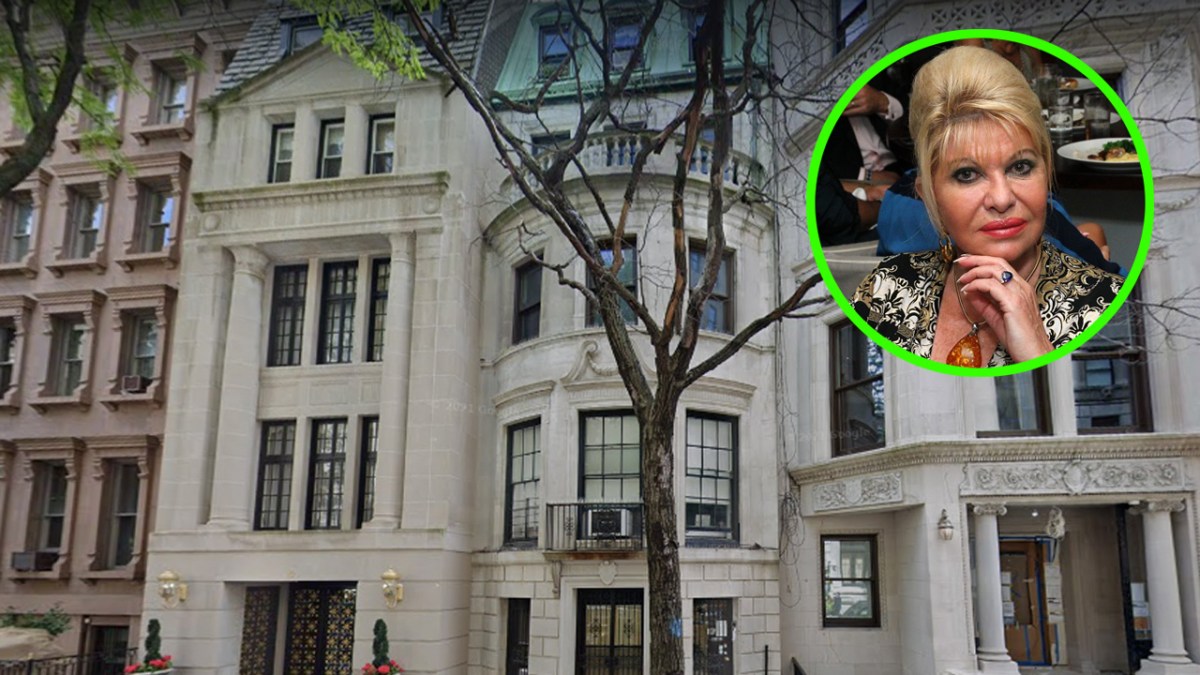 Así era por dentro la histórica mansión donde Ivana Trump murió tras ...