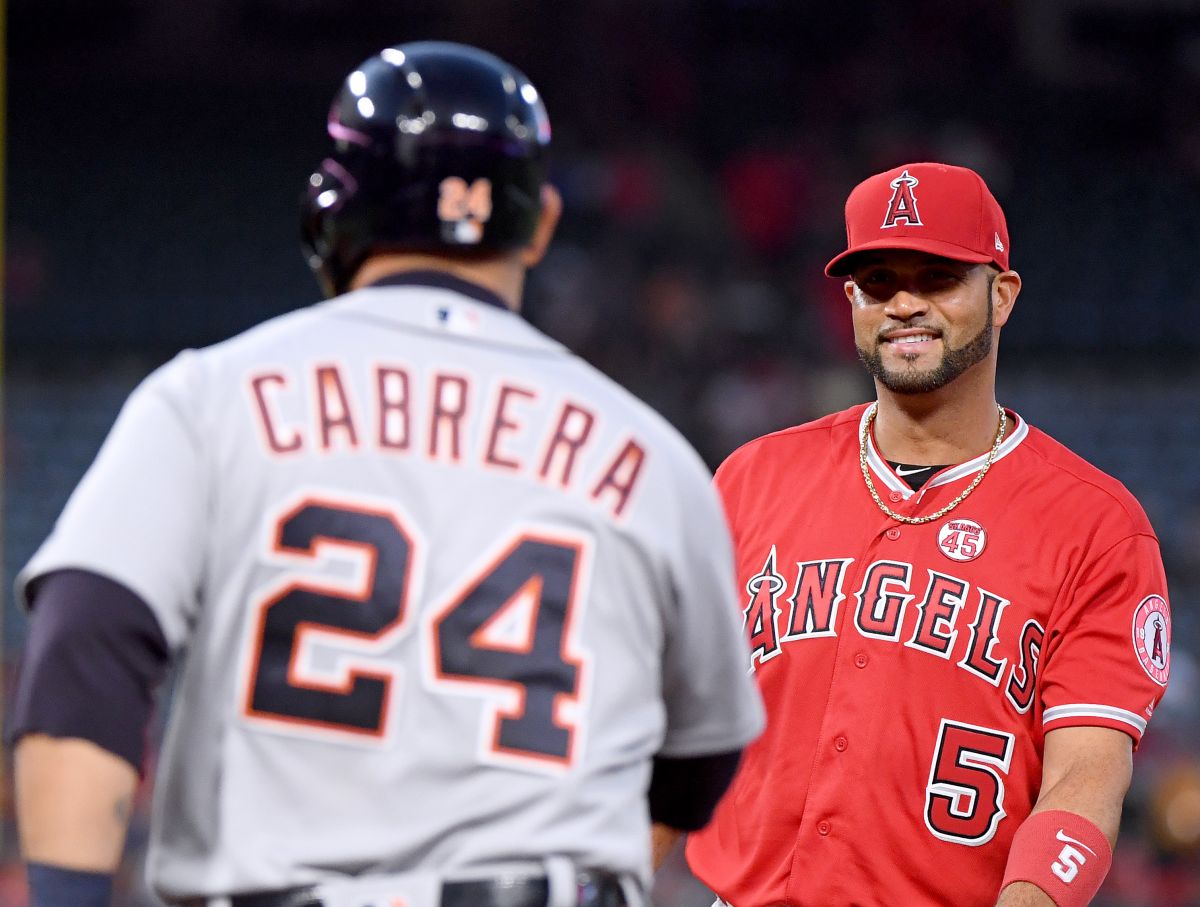 Albert Pujols elogia a Miguel Cabrera y asegura que es el mejor ...