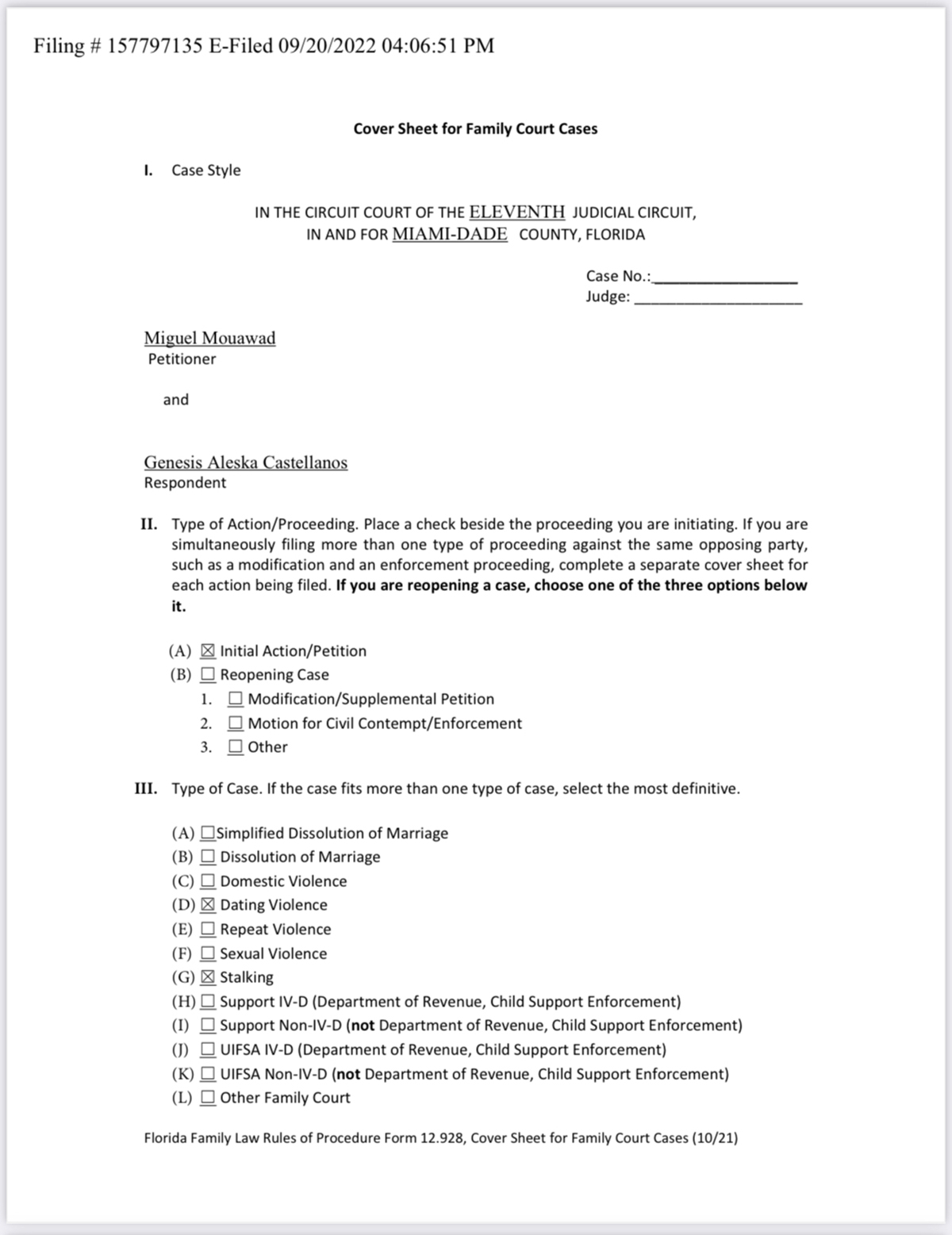 Miguel Mawad, ex de Gaby Espino, demandó a Génesis Aleska por violencia y acoso y pidió orden de ...