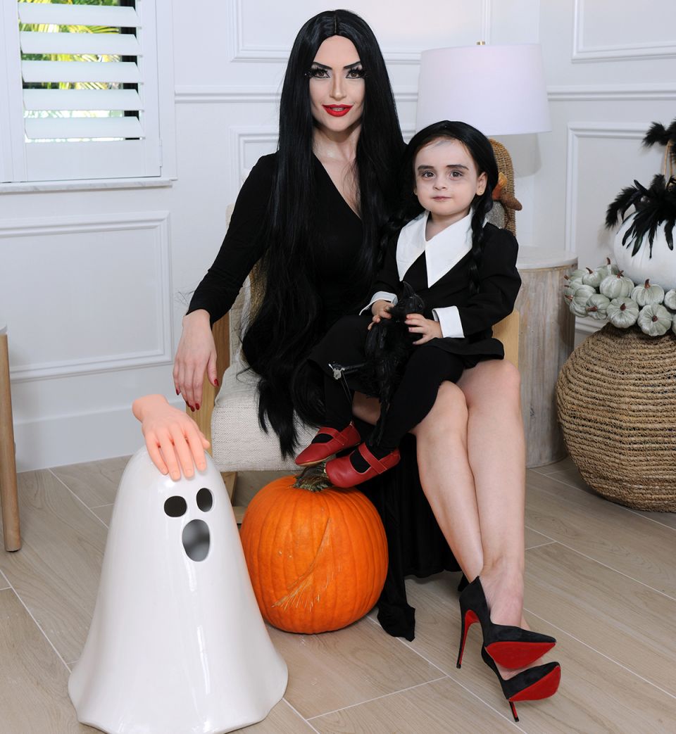 Baby Megan, la hija de Michelle Galván, puso a sus papis a jugar a la ...