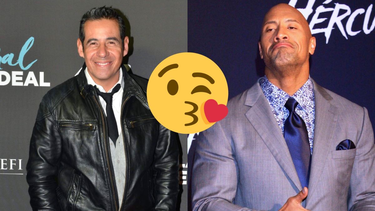 VIDEO: Yordi Rosado sorprende besando a Dwayne Johnson en plena ...