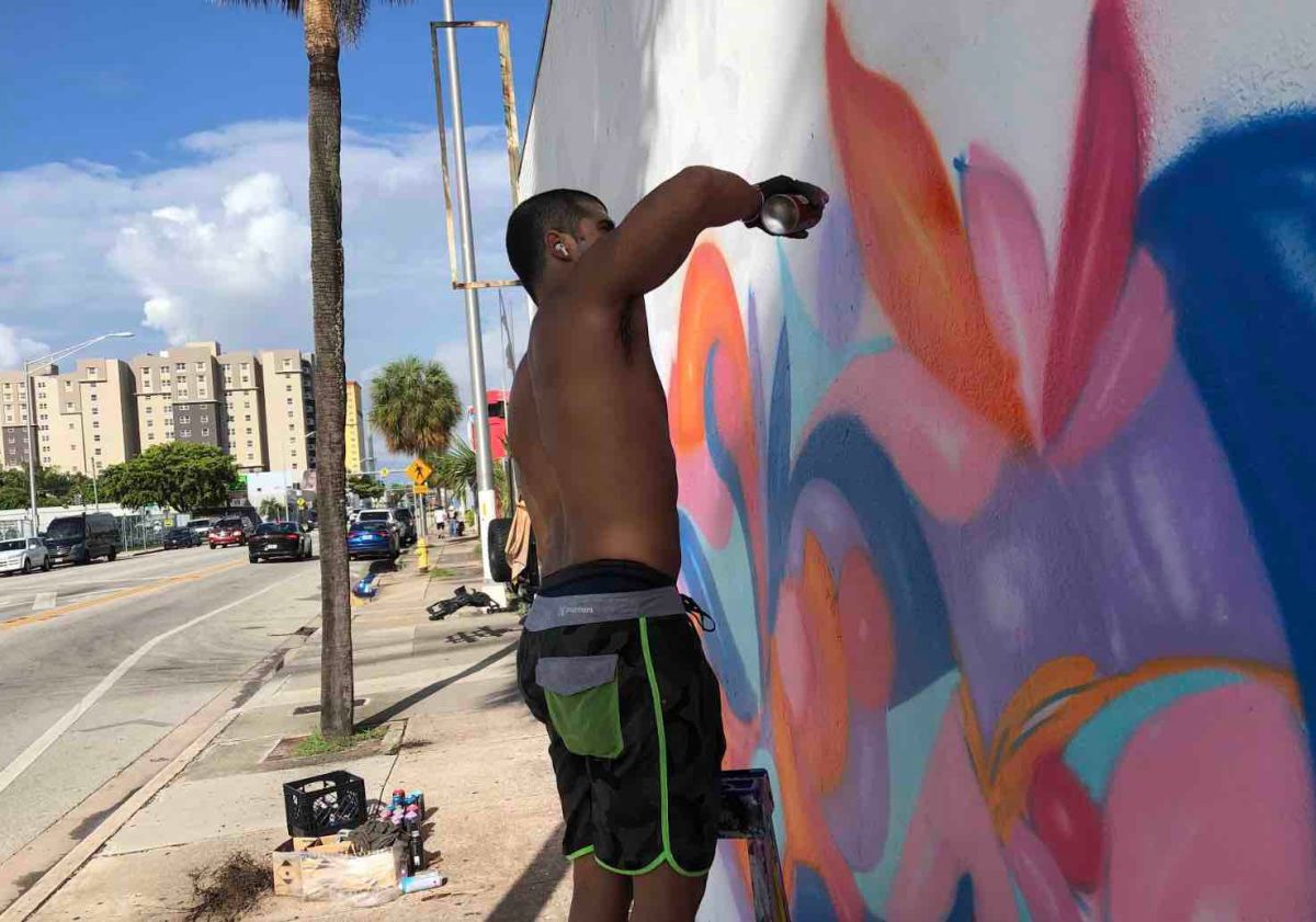 Exhiben un mural en Miami que refleja la diversidad cultural con motivo ...