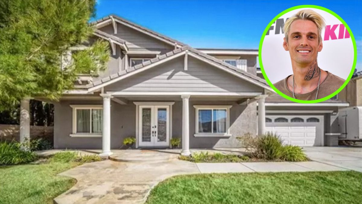 Así es la casa donde hallaron muerto a Aaron Carter, hermano de Nick de ...