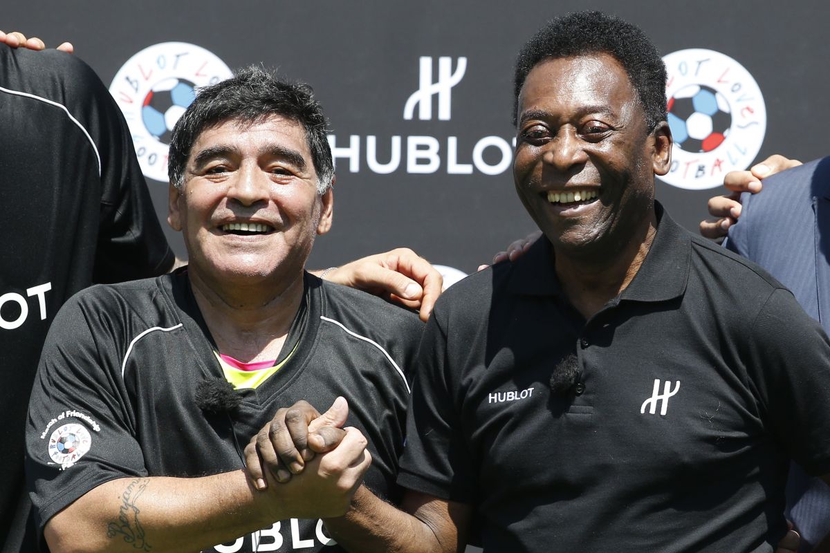 Pelé: cómo nació la rivalidad entre el astro brasileño y Maradona (y ...